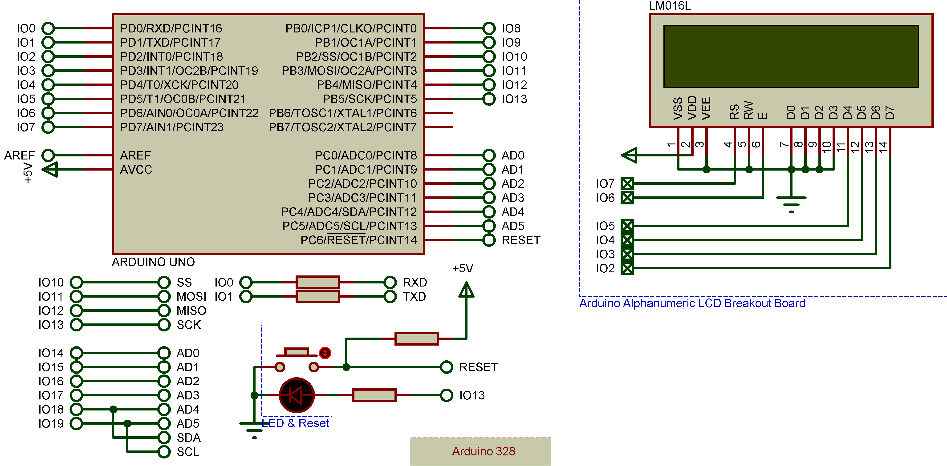 Proteus可视化——基于arduino 328的温湿度监测系统proteus可视化设计圈子普客圈